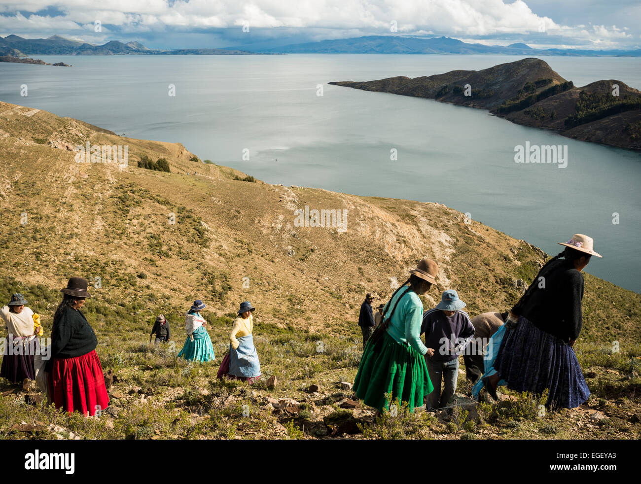 Inca people working hi-res stock photography and images - Alamy