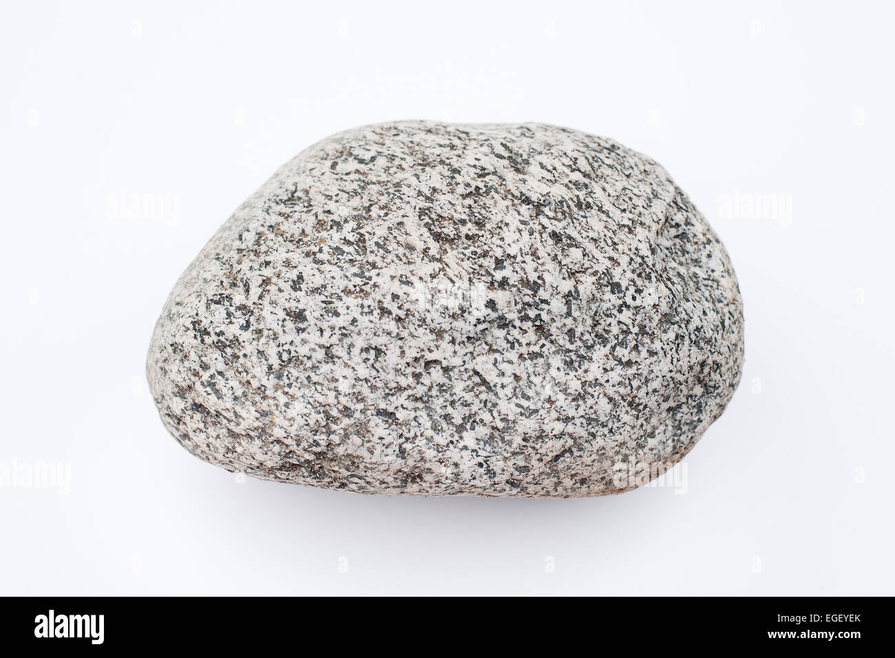 Stone on an empty background Stock Photo - Alamy