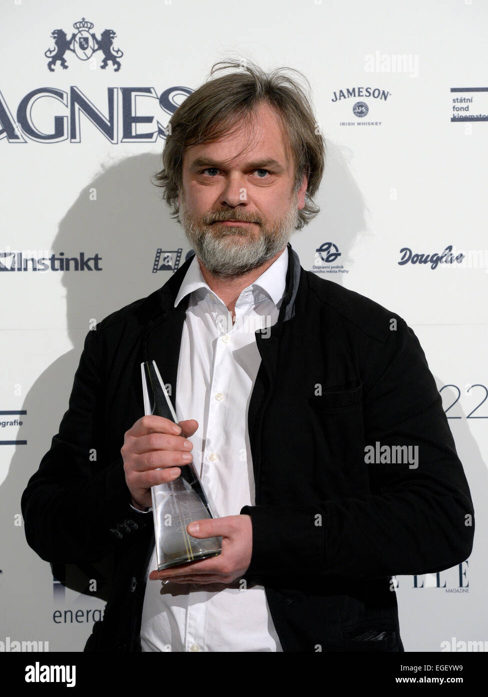 Jan Vlasak receives annual award Cesky lev (Czech Lion) for the best ...