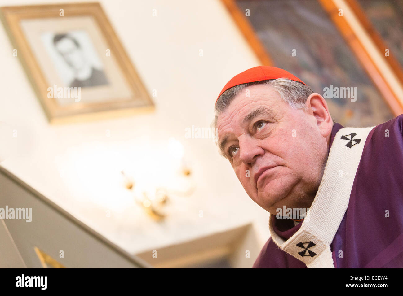 Dominik Duka, Prague Archbishop and primate of the Czech Catholic ...