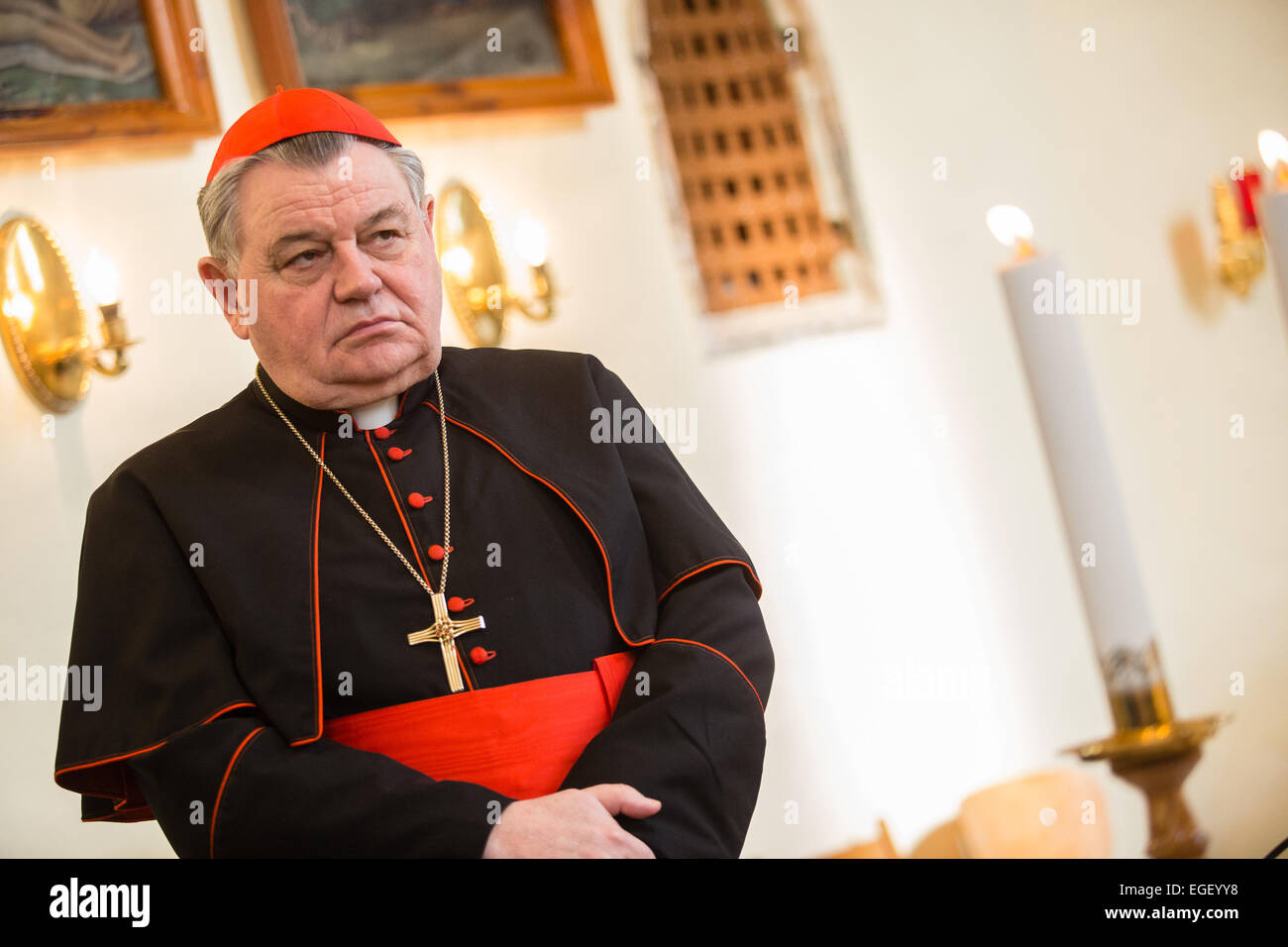 Dominik Duka, Prague Archbishop and primate of the Czech Catholic ...
