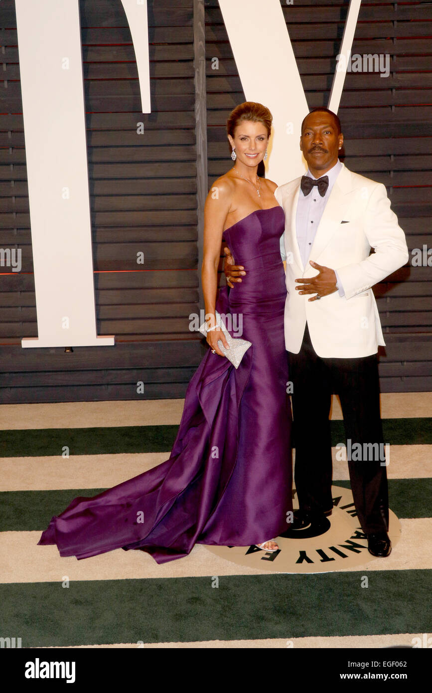 Actor Eddie Murphy and partner Paige Butcher attend the Vanity Fair ...