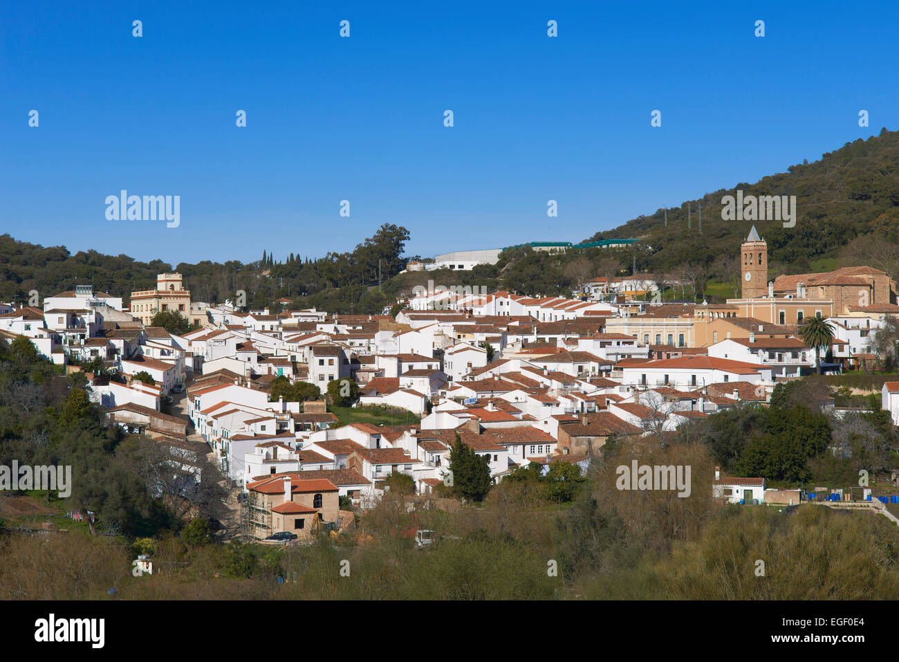 Almonaster la Real, Sierra de Aracena Y Picos de Aroche Natural Park ...