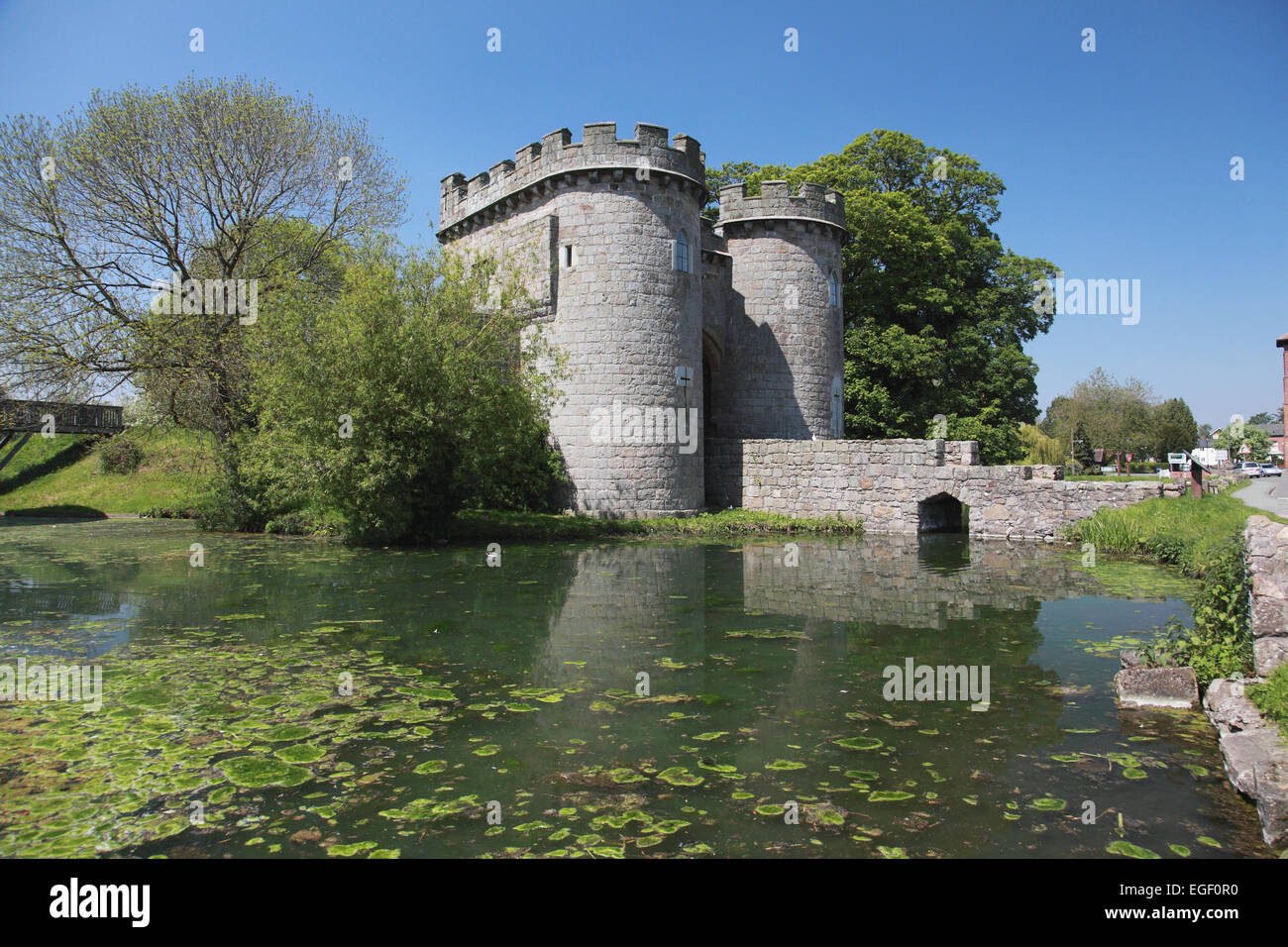 Whittington castle shropshire hi-res stock photography and images - Alamy