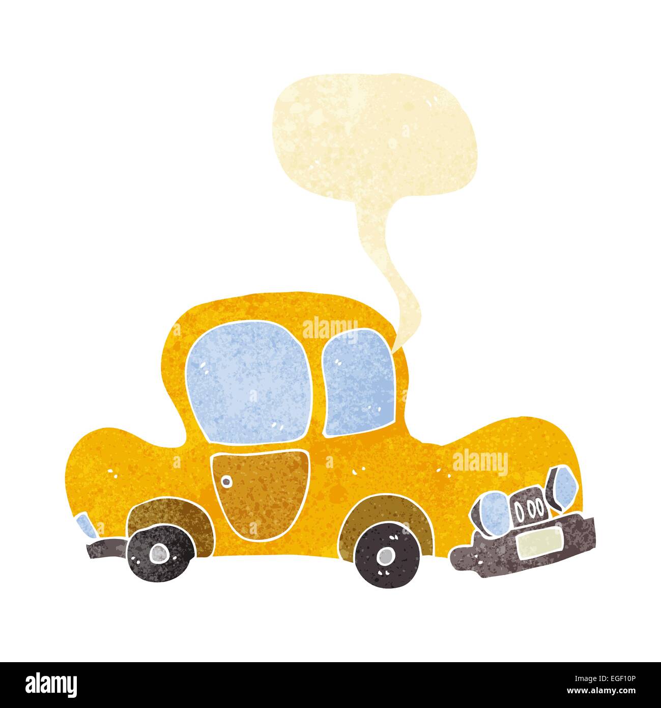 Cartoon car speech bubble Stock Vector Images - Alamy
