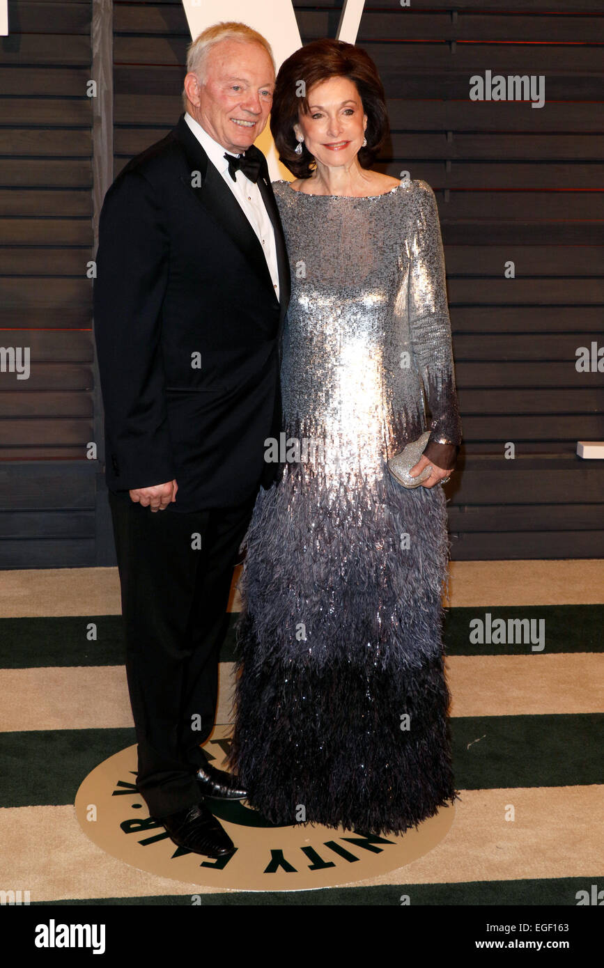 Dallas Cowboys owner Jerry Jones and his wife Gene Jones attend the ...
