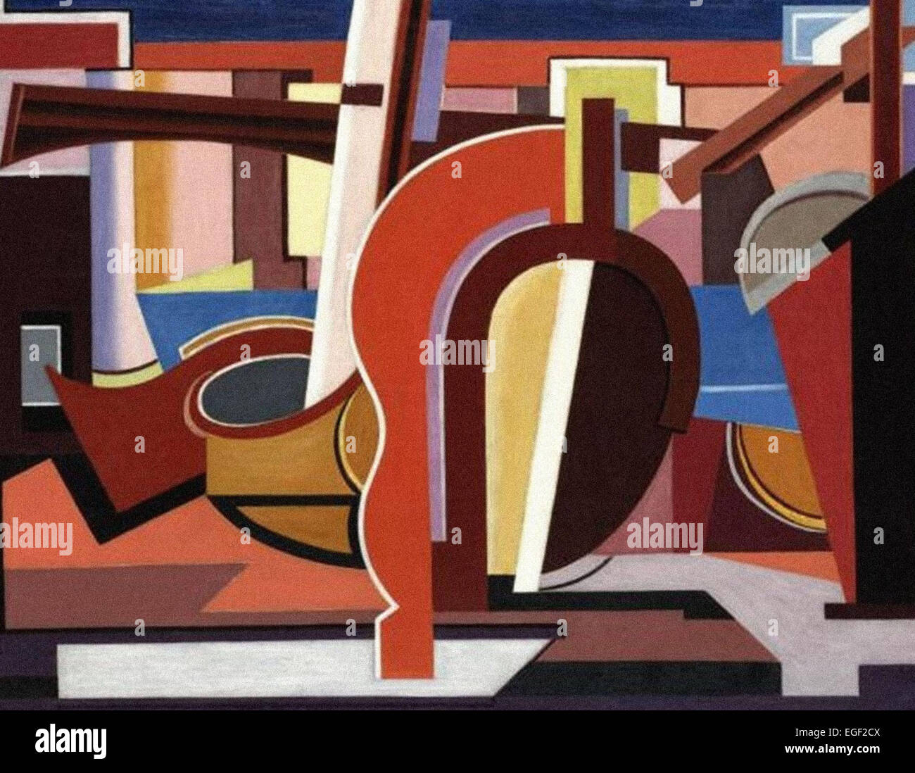 Auguste herbin painting hi-res stock photography and images - Alamy
