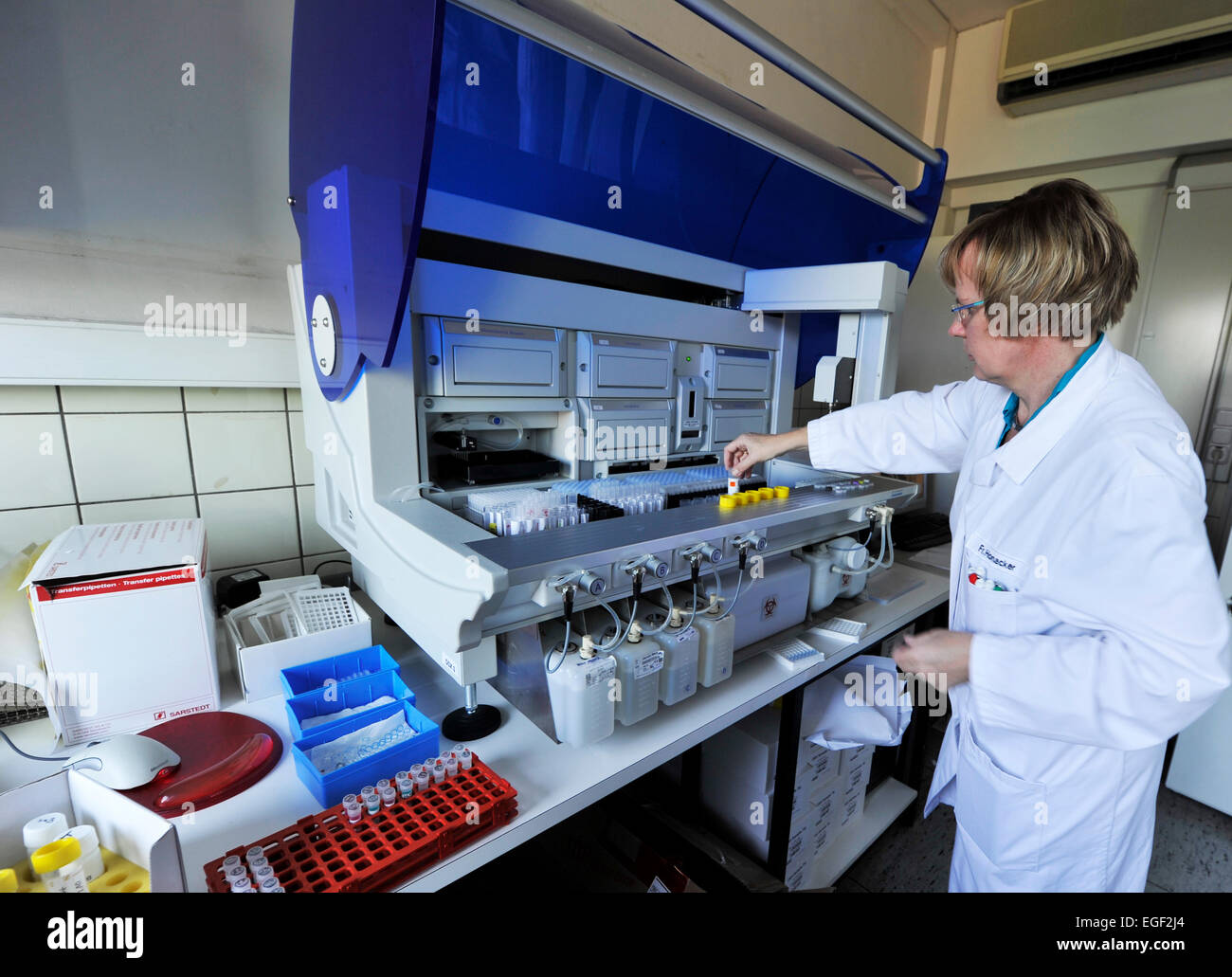 Modern technology in appliances and a conveyor belt enables the Hygiene ...