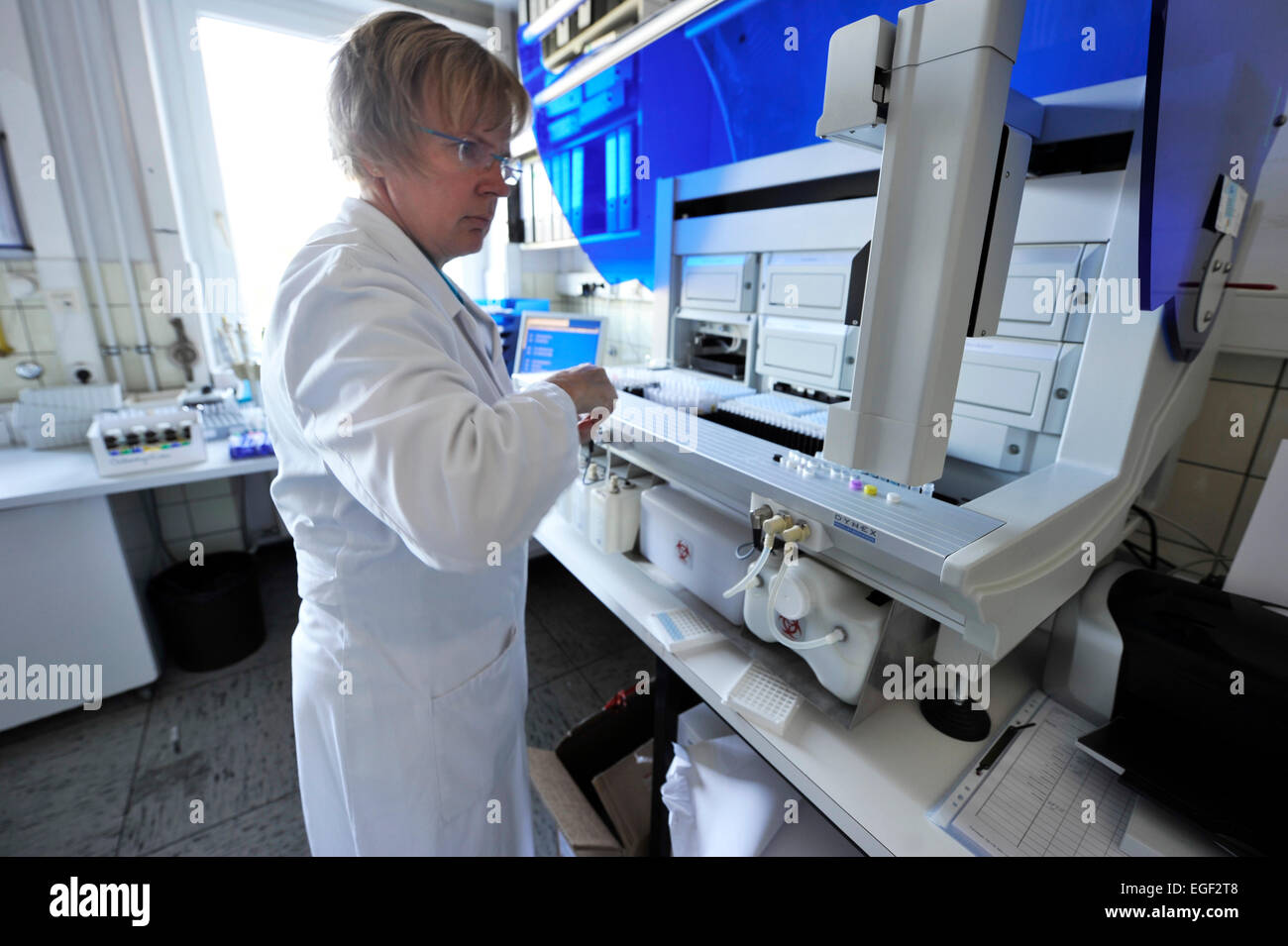 Modern technology in appliances and a conveyor belt enables the Hygiene ...