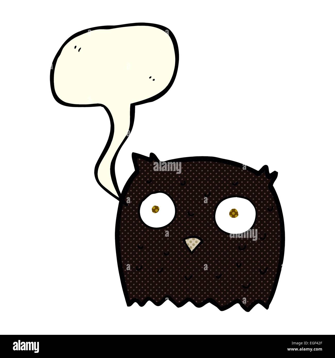 Speech owl Cut Out Stock Images & Pictures - Alamy