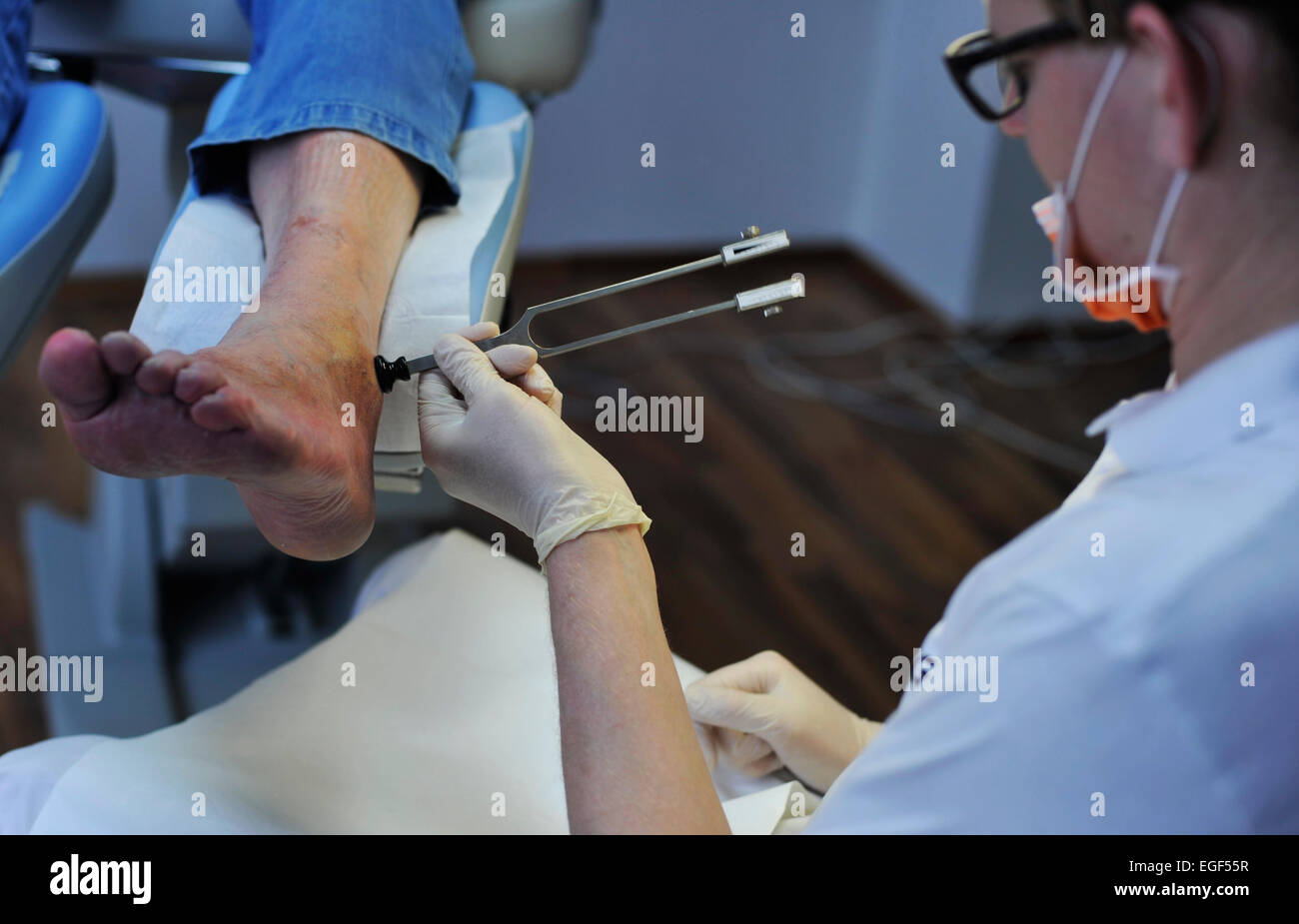 The podiatrist in his practice is an important assistant to the ...