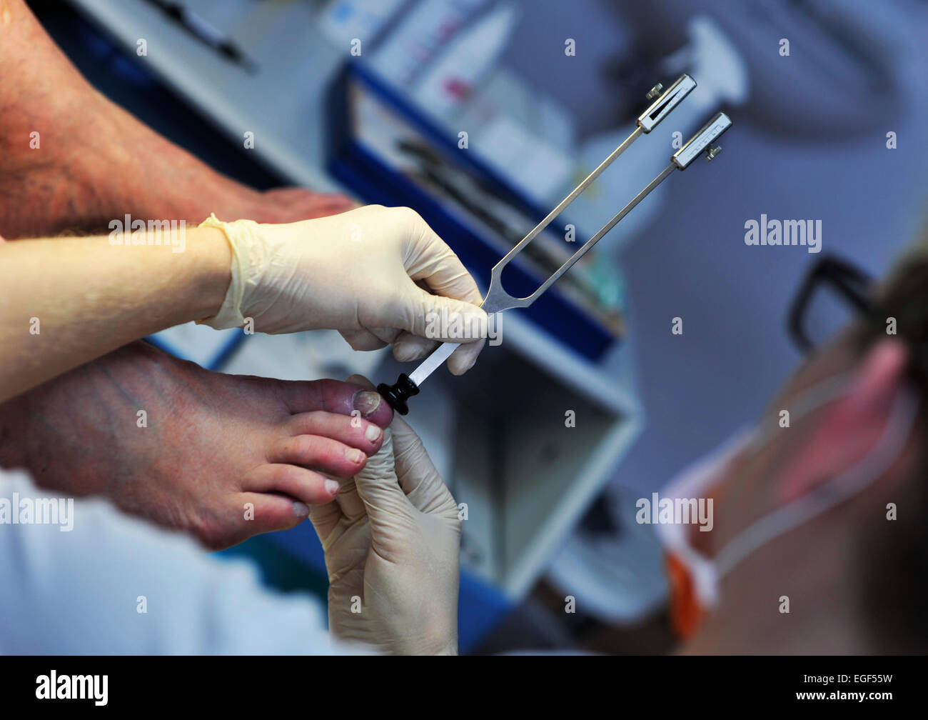 The podiatrist in his practice is an important assistant to the ...