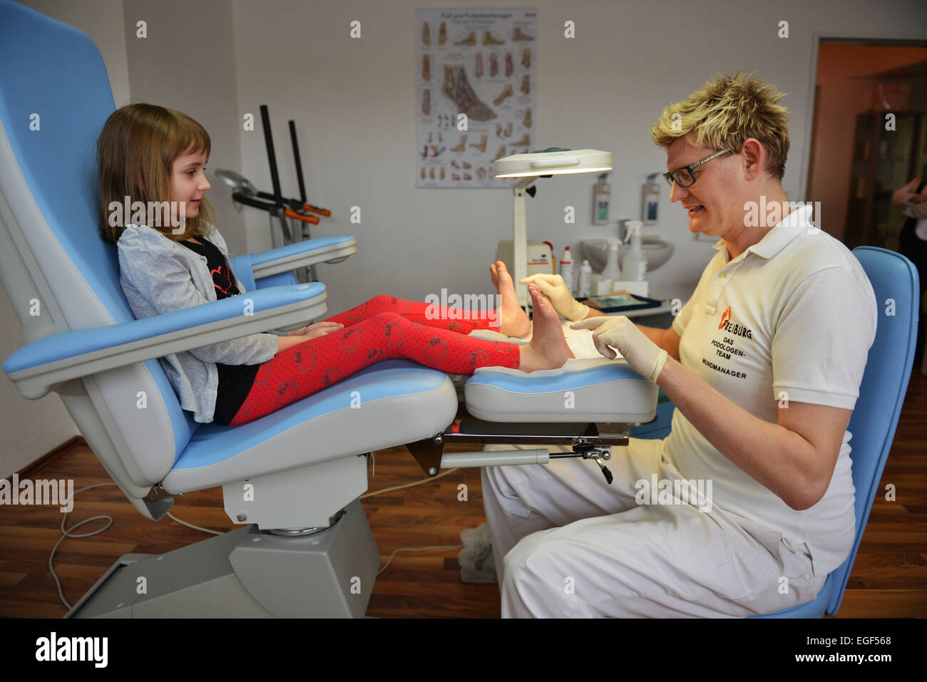 The podiatrist in his practice is an important assistant to the ...