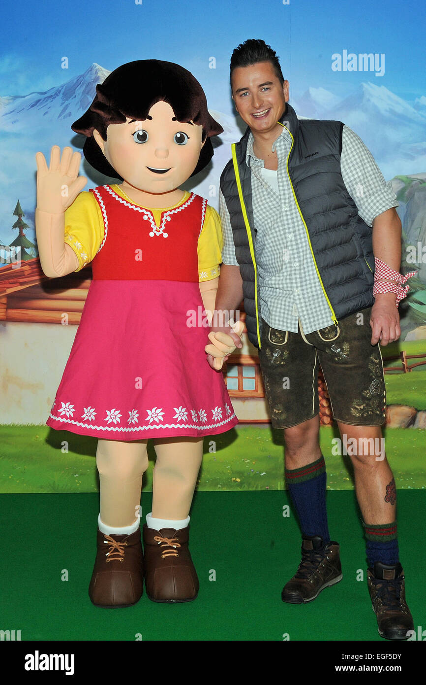 Austrian singer Andreas Gabalier records a new version of the 'Heidi ...