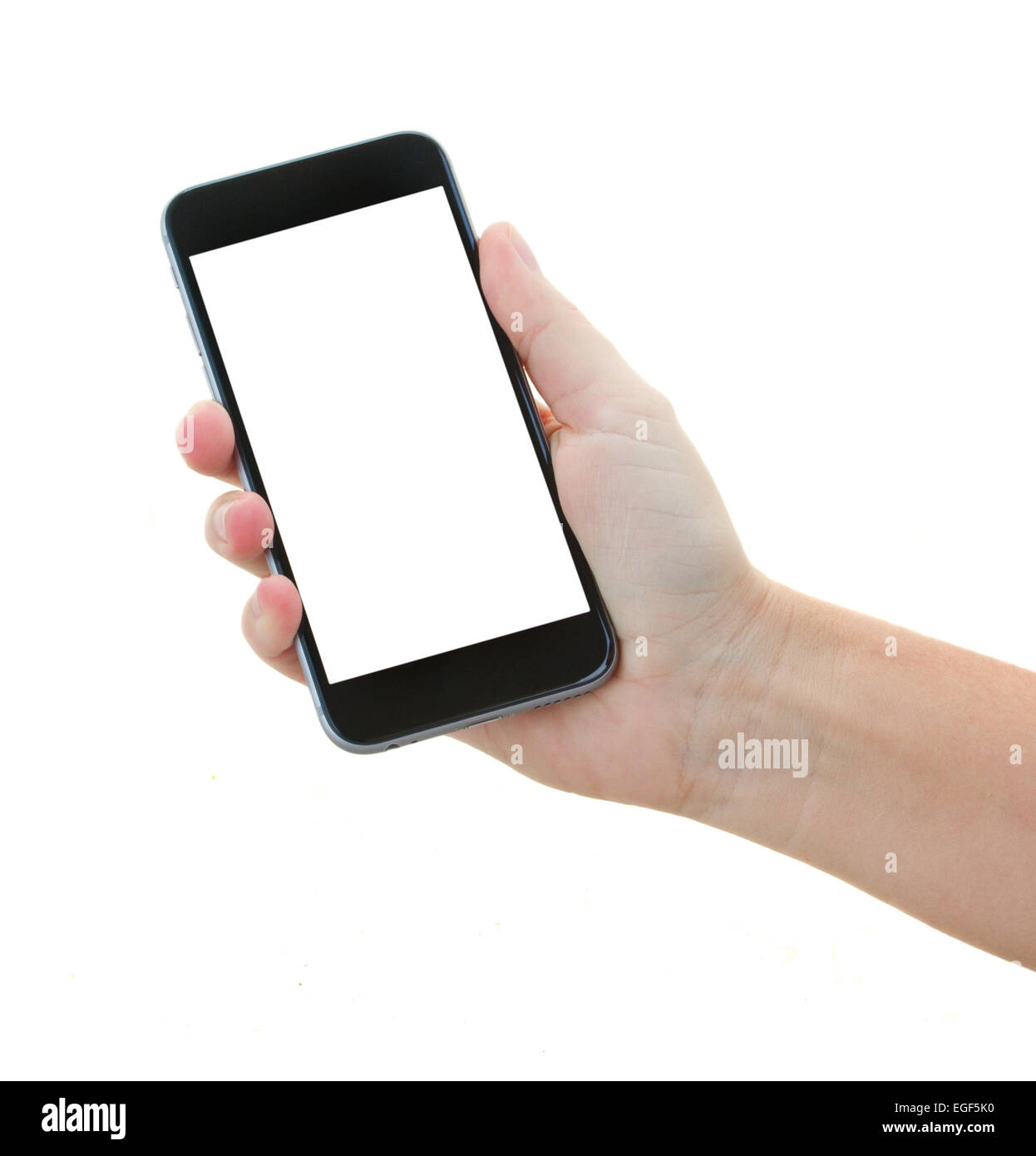hand holding a modern smartphone Stock Photo - Alamy