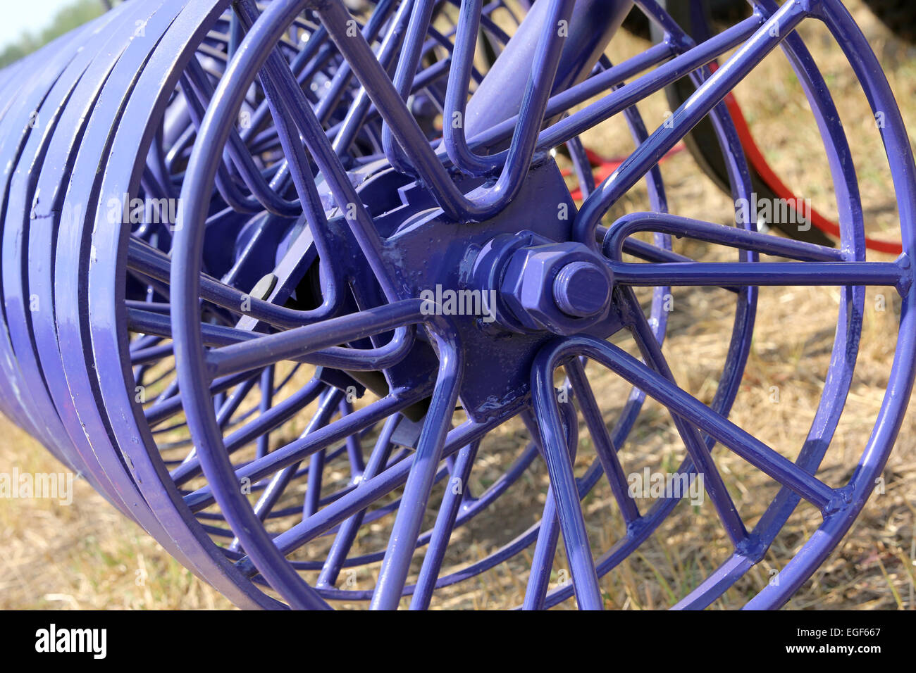 tractor and seeder planting crops on a field Stock Photo - Alamy