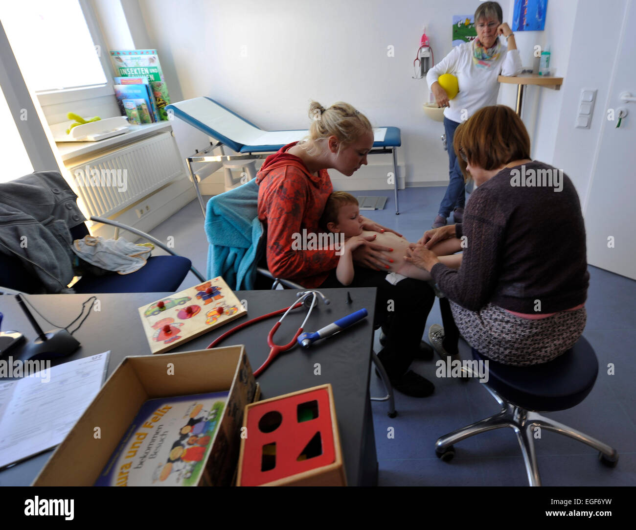 Regular examinations of children in different age groups are the ...