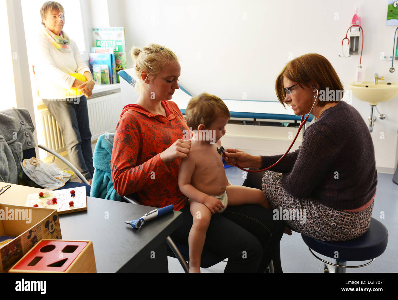 Regular examinations of children in different age groups are the ...