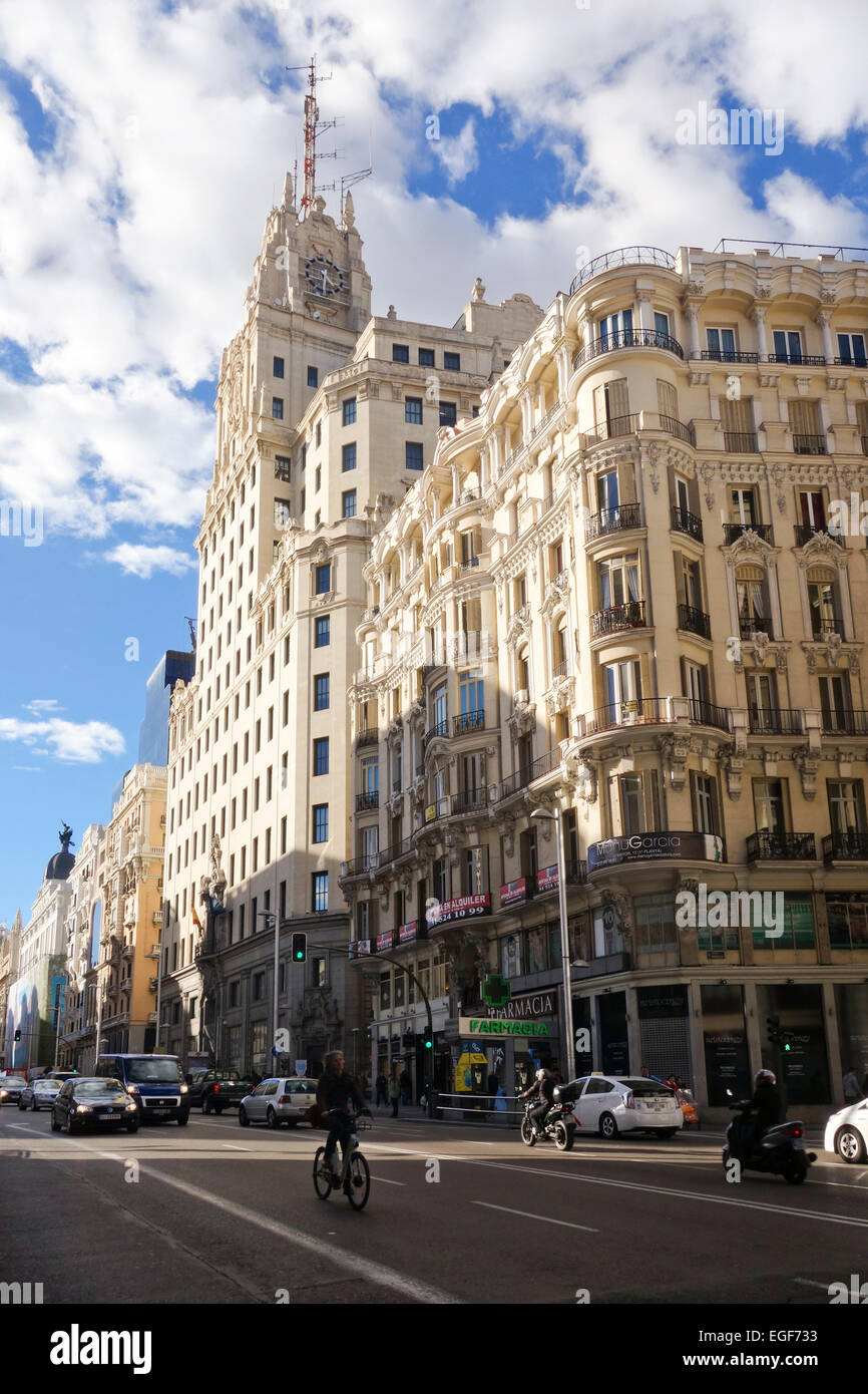 Telefonica Building Madrid High Resolution Stock Photography and Images ...