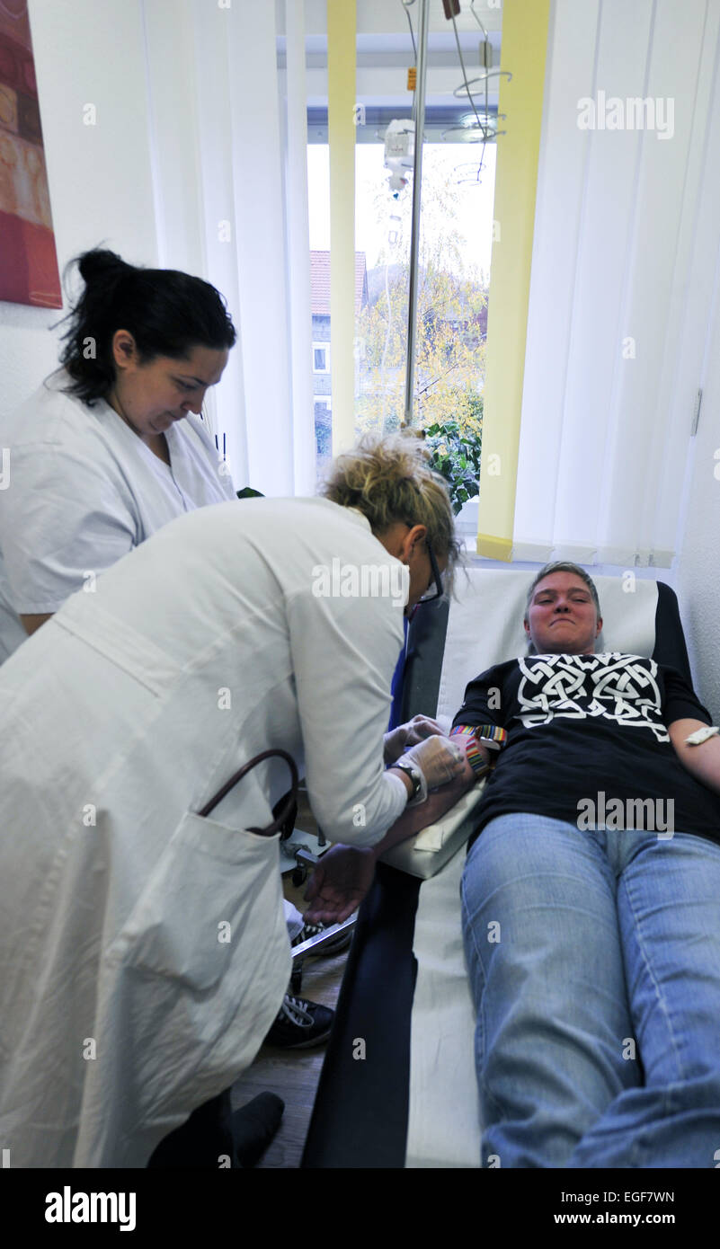 The family doctor is a pilot in the health system as here in a modern ...