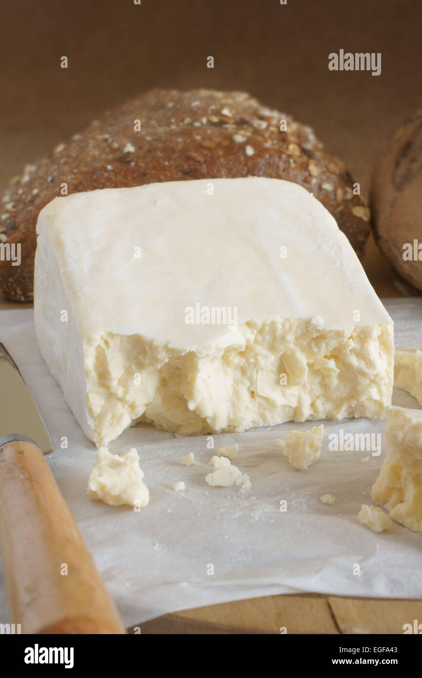 Welsh caerphilly cheese uk hi-res stock photography and images - Alamy