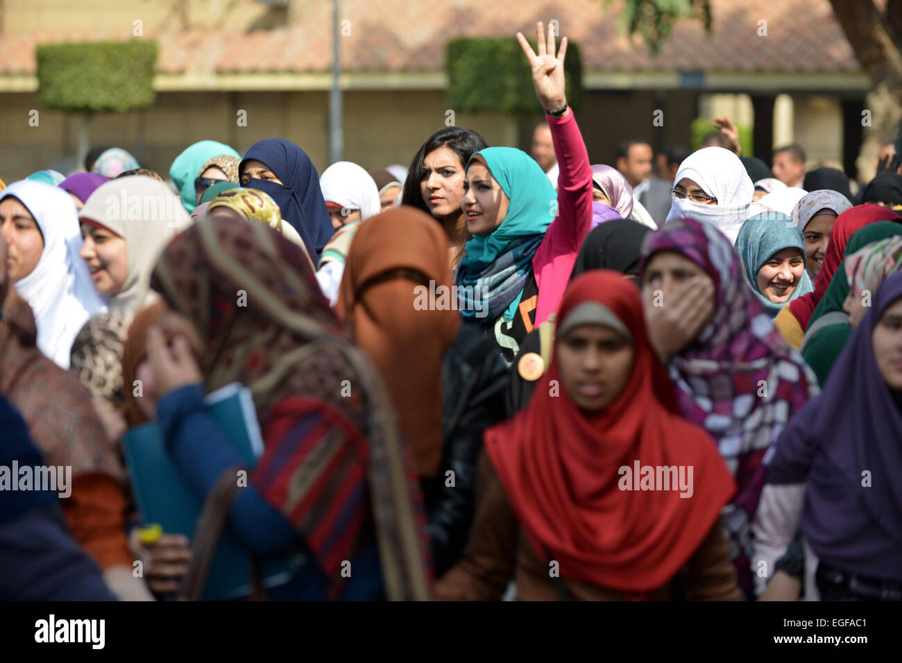 Rabaa sign hi-res stock photography and images - Alamy