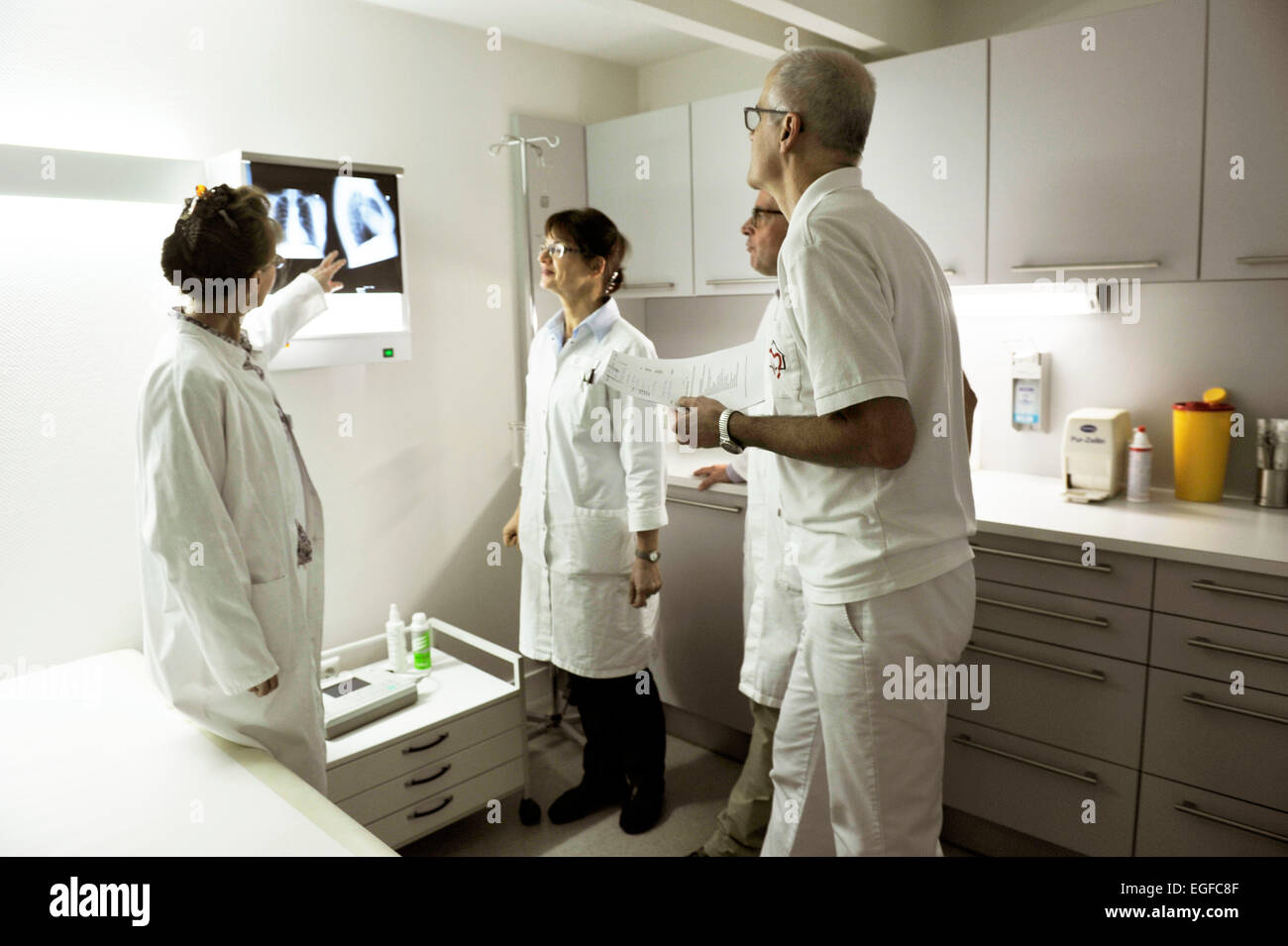 Family doctor group practice specializing in "cardiology" in a town on ...