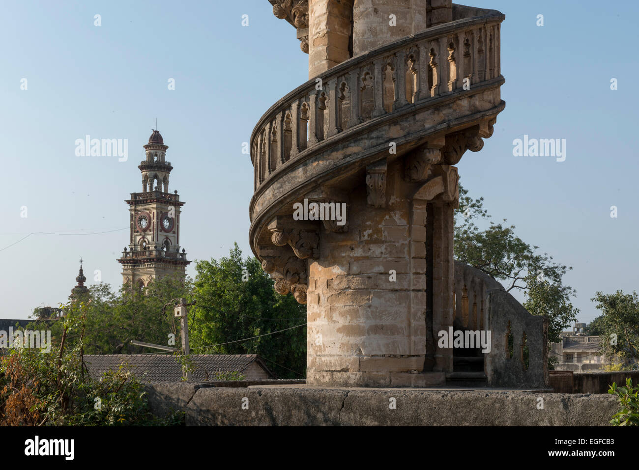 Mahabat Maqbara, Junagadh Stock Photo - Alamy