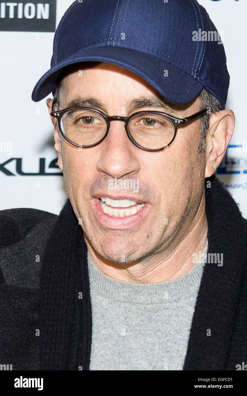 New York, NY, USA. 23rd Feb, 2015. Jerry Seinfeld at arrivals for The ...