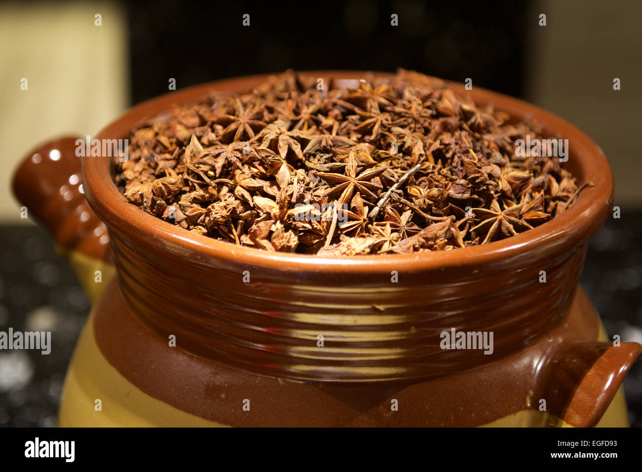 Chinese Star aniseed ingredient, illicium verum Stock Photo - Alamy