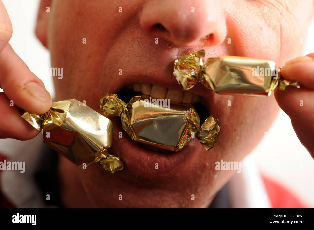 Toffee in wrapper hi-res stock photography and images - Alamy