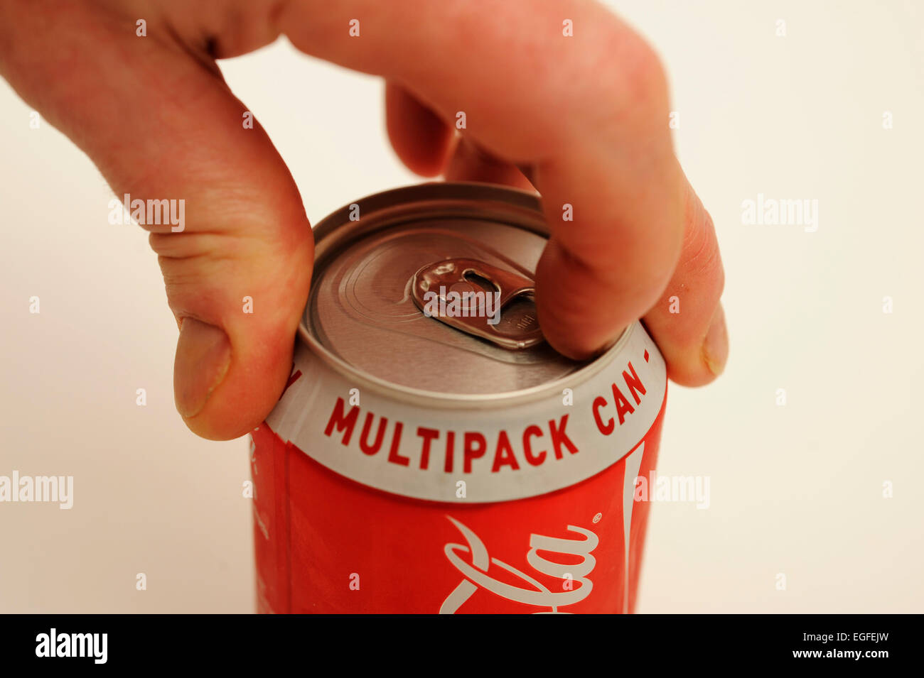 Man drinking coca cola hi-res stock photography and images - Alamy