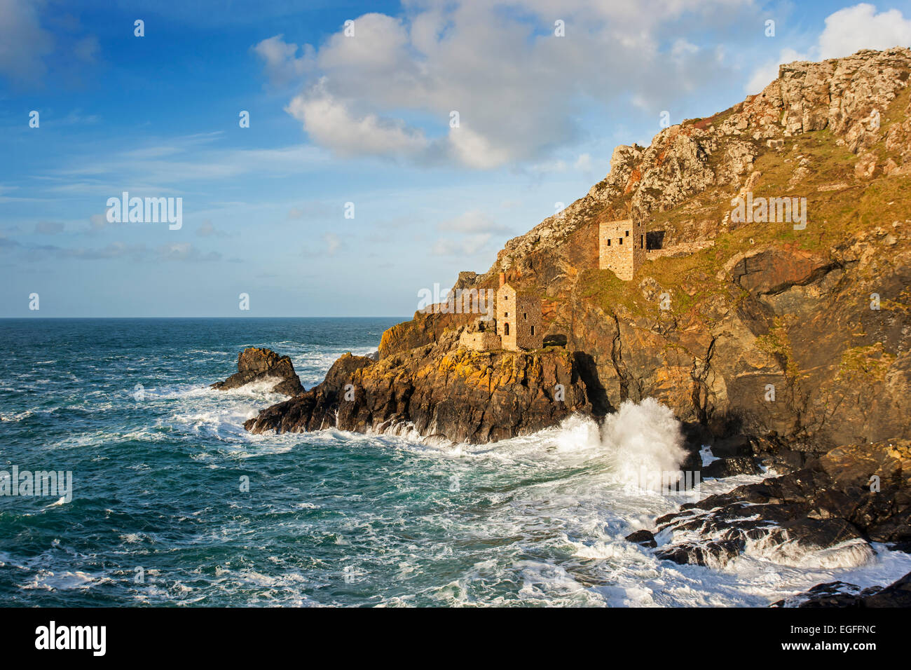 Botallack Tin Mines Stock Photo - Alamy