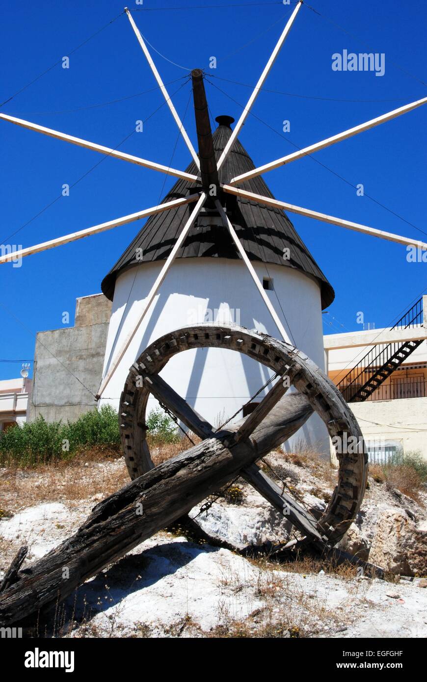 Traditional spanish windmill hi-res stock photography and images - Alamy