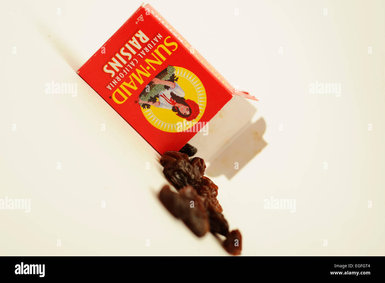 Raisins box hi-res stock photography and images - Alamy