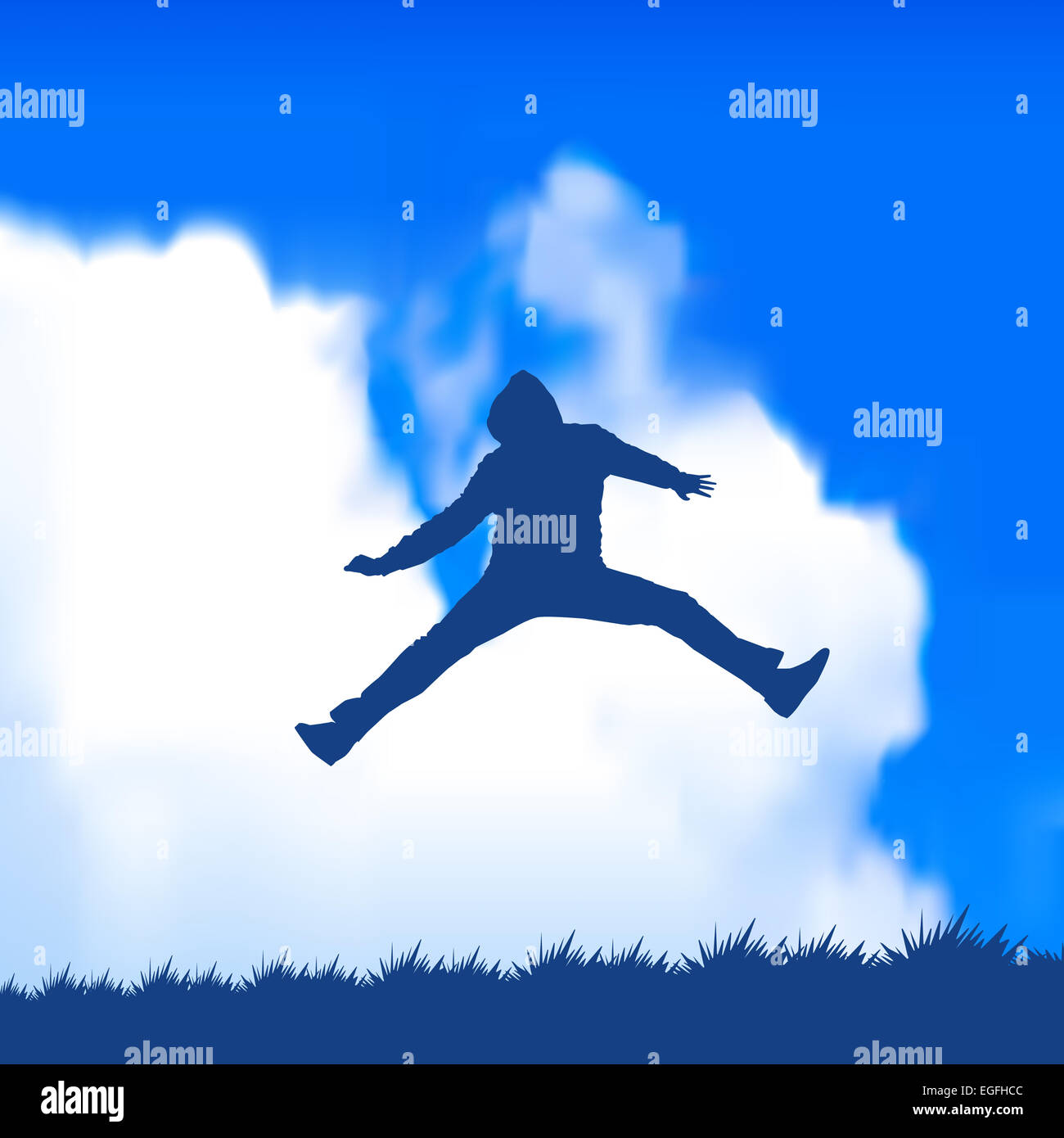 Male model jump hi-res stock photography and images - Alamy