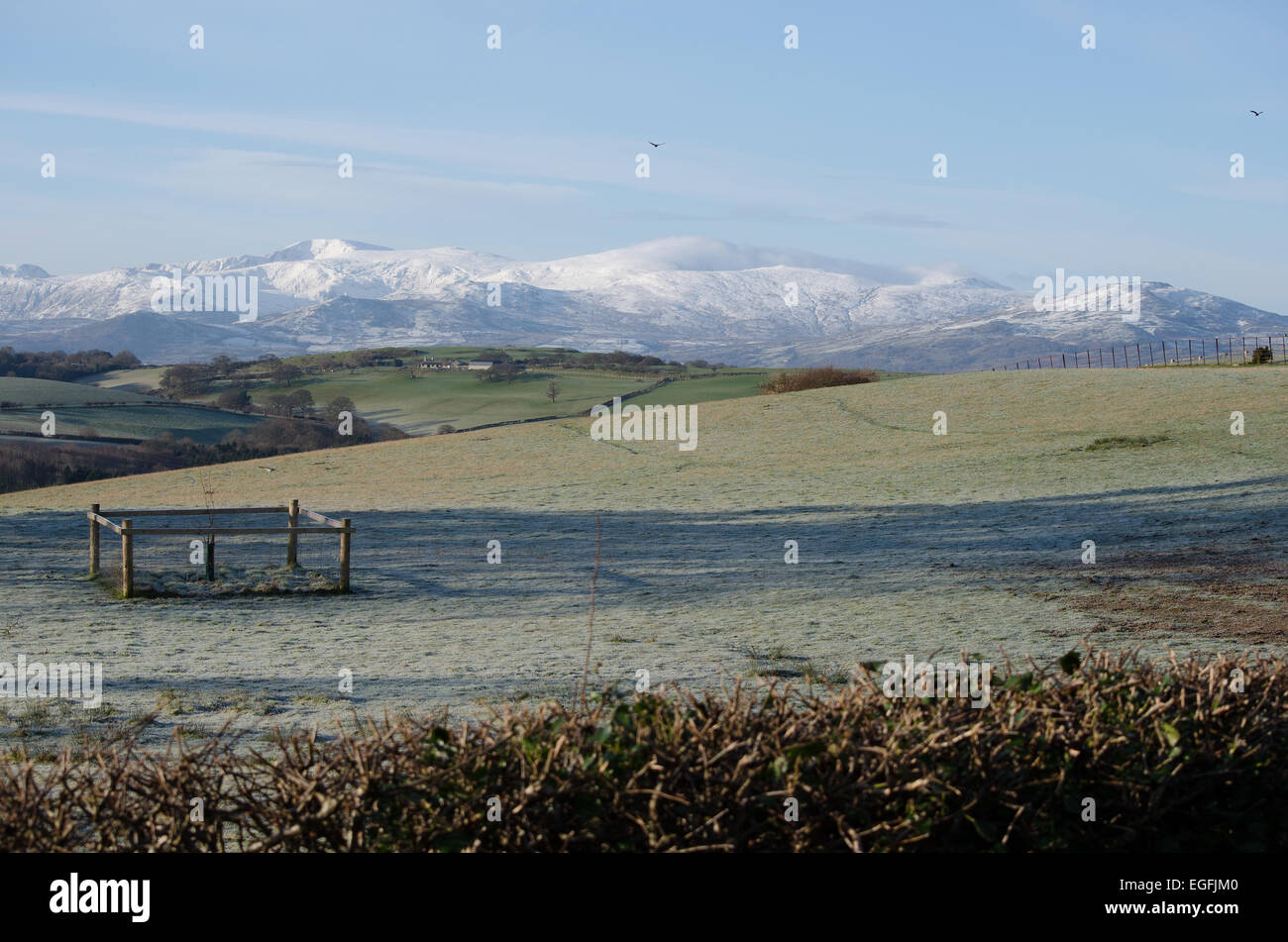Snowdonia mountain range in winter(UK Weather Stock Photo - Alamy