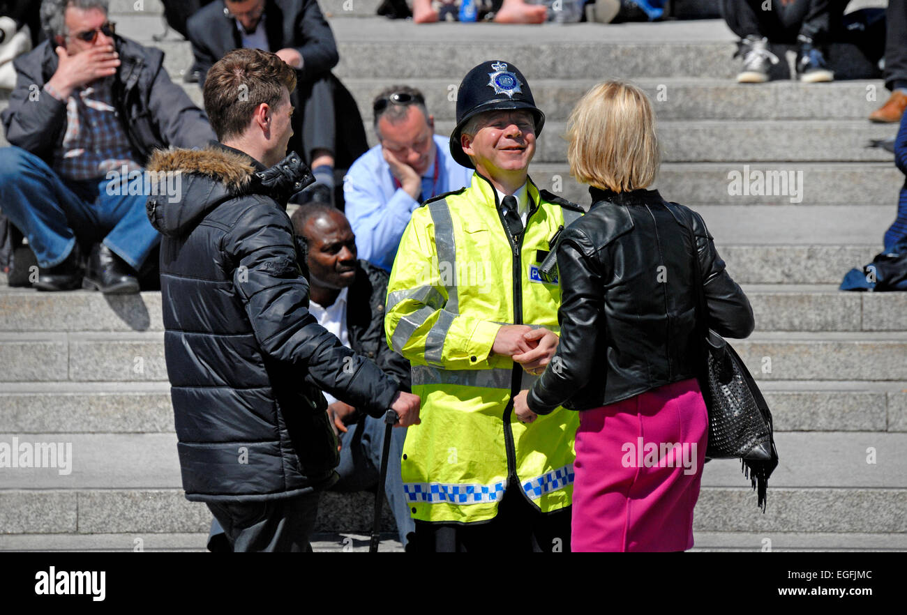 High visibility police jacket hi-res stock photography and images - Alamy