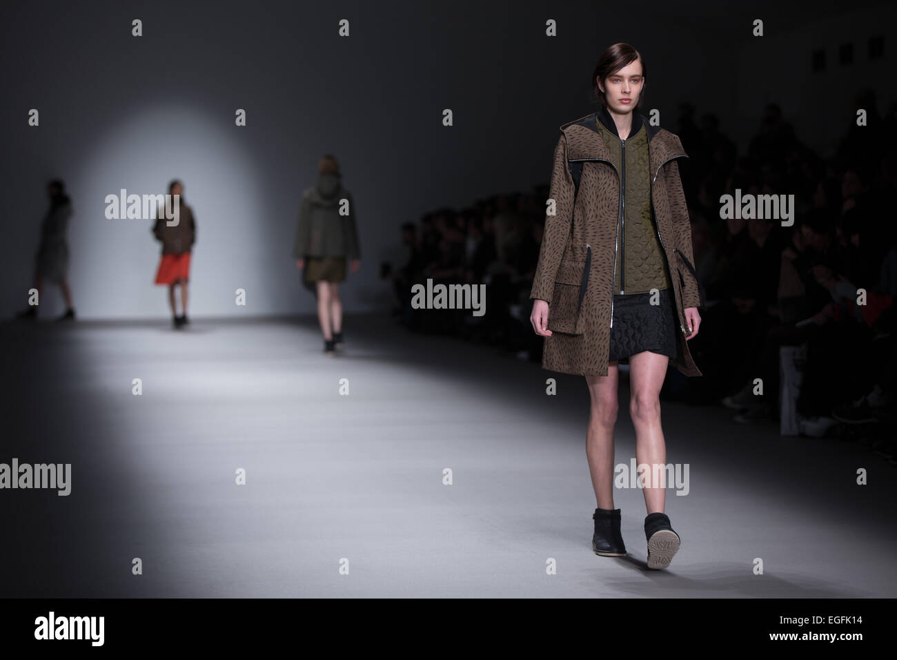 Somerset House, London, UK. 23rd February, 2015.Christopher Raeburn ...