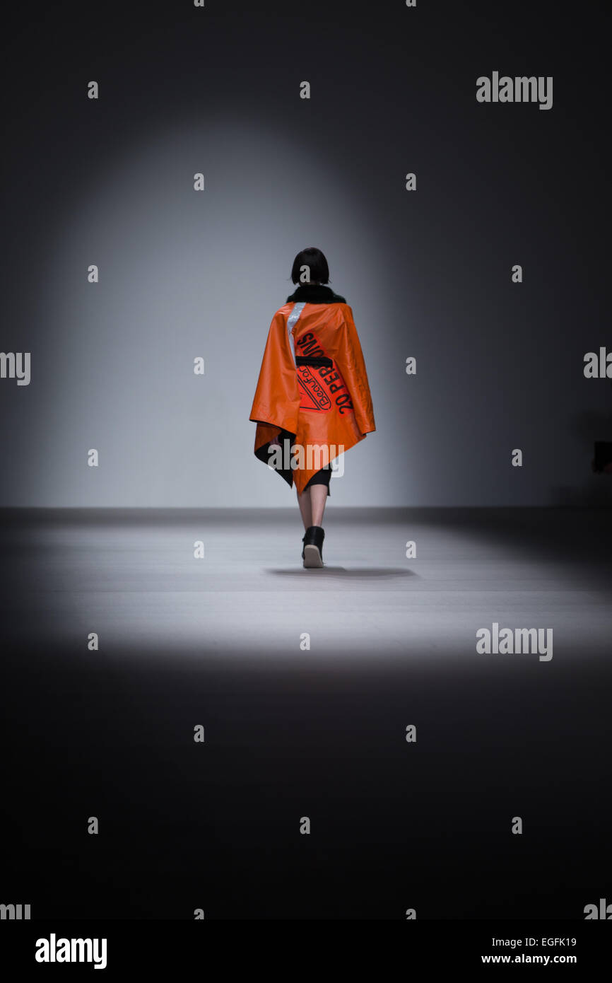 Somerset House, London, UK. 23rd February, 2015.Christopher Raeburn ...