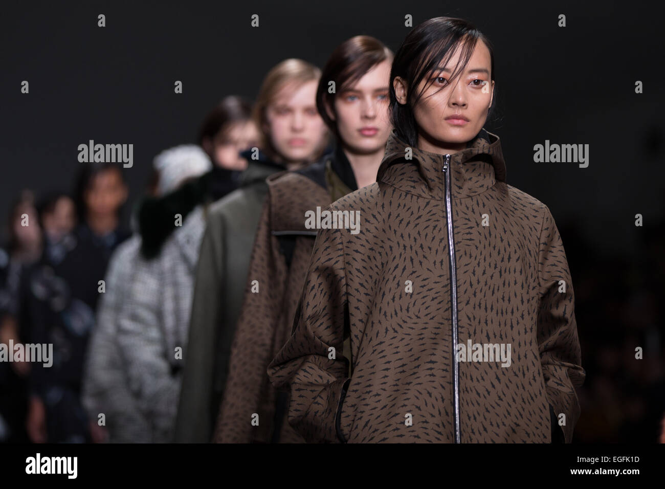 Somerset House, London, UK. 23rd February, 2015.Christopher Raeburn ...