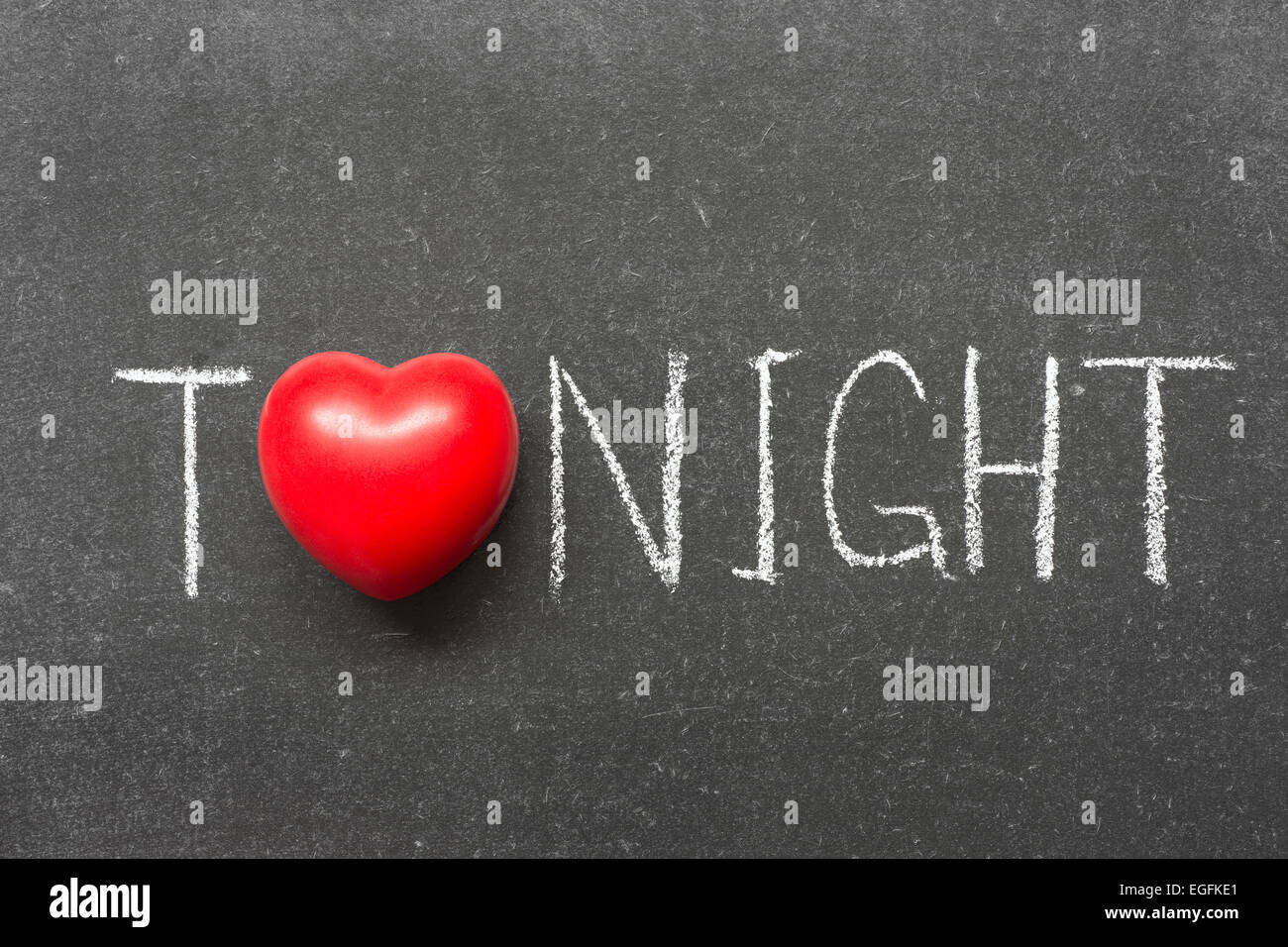 Tonight word hi-res stock photography and images - Alamy