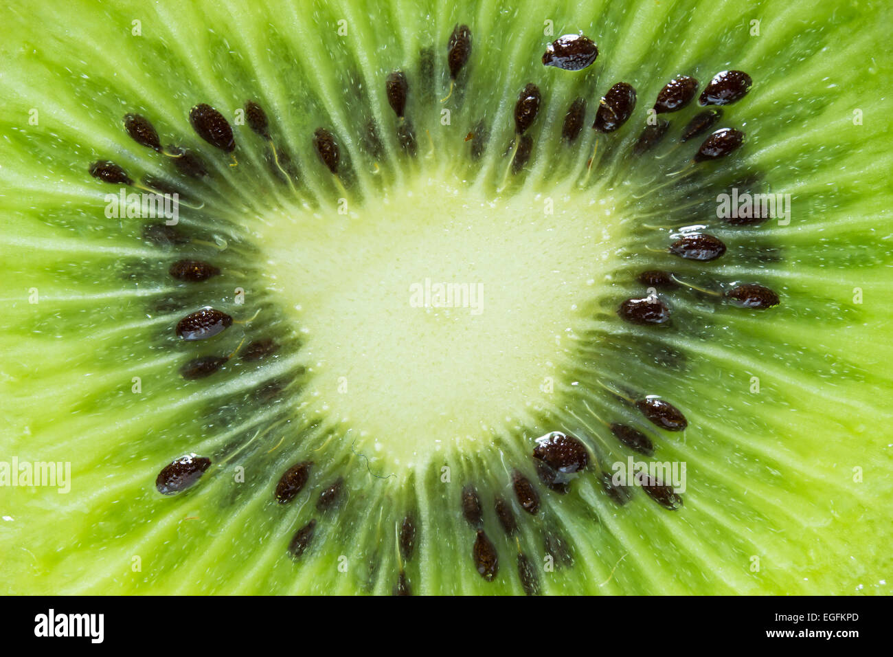 kiwi fruit macro texture Stock Photo - Alamy