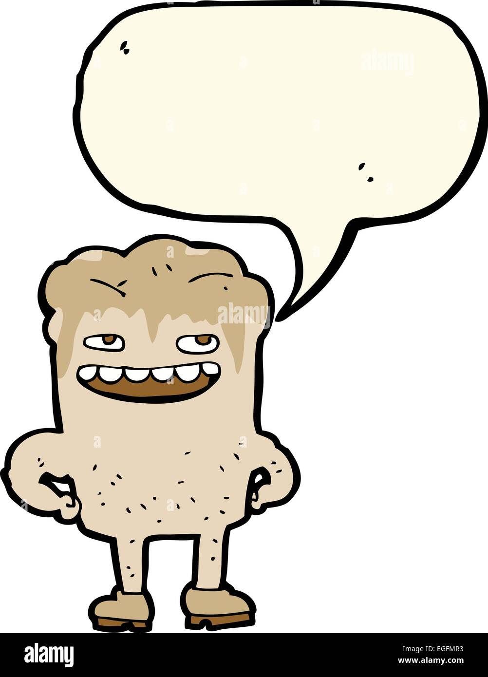 cartoon bad tooth with speech bubble Stock Vector Image & Art - Alamy