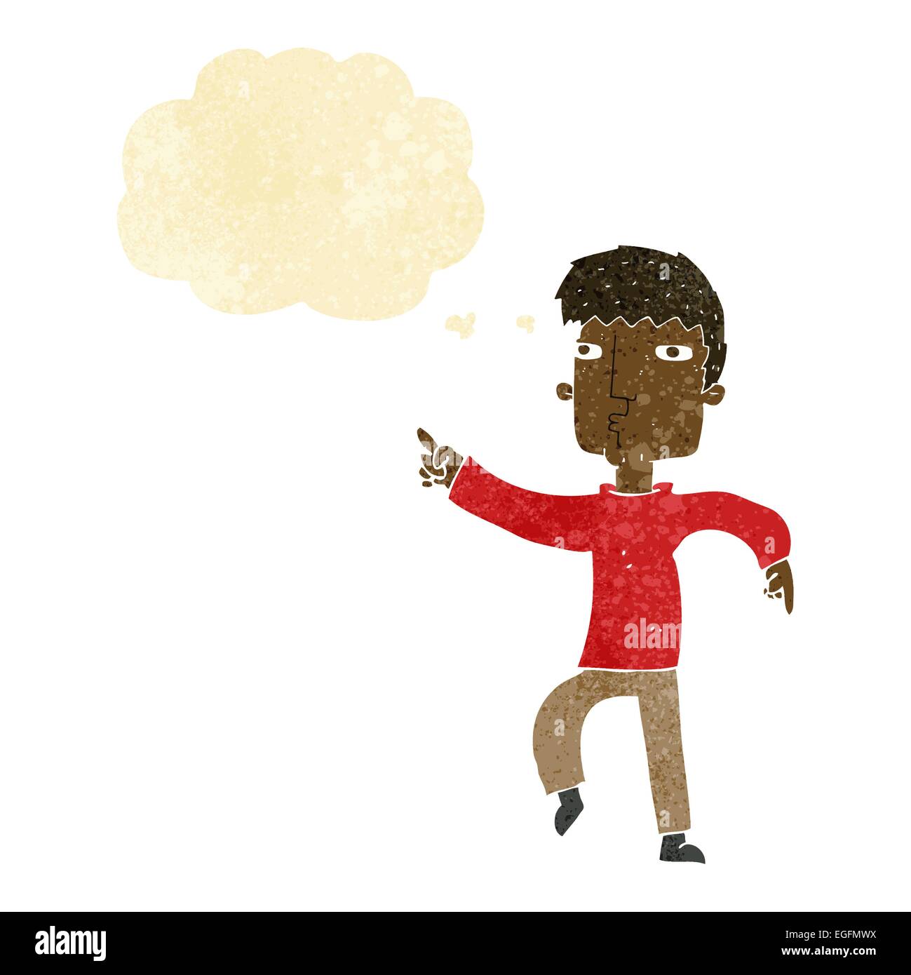 Cartoon dancing man bubble hi-res stock photography and images - Alamy