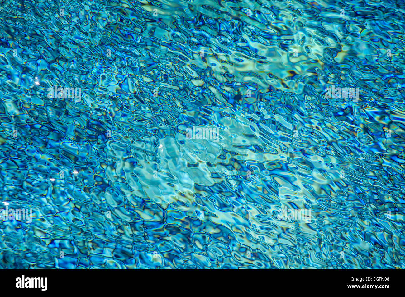 Background of bright blue water Stock Photo - Alamy