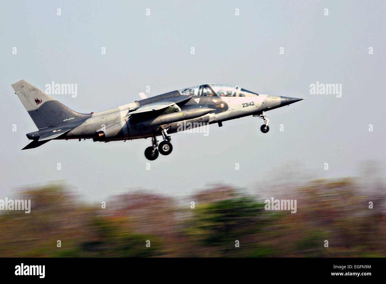 A Royal Thai Air Force Northrop F-5A Freedom Fighter aircraft takes off ...