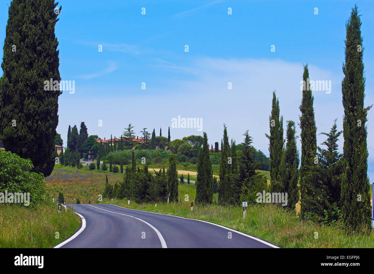Chianti, Tuscany landscape, Siena Province,Tuscany, Italy Stock Photo ...