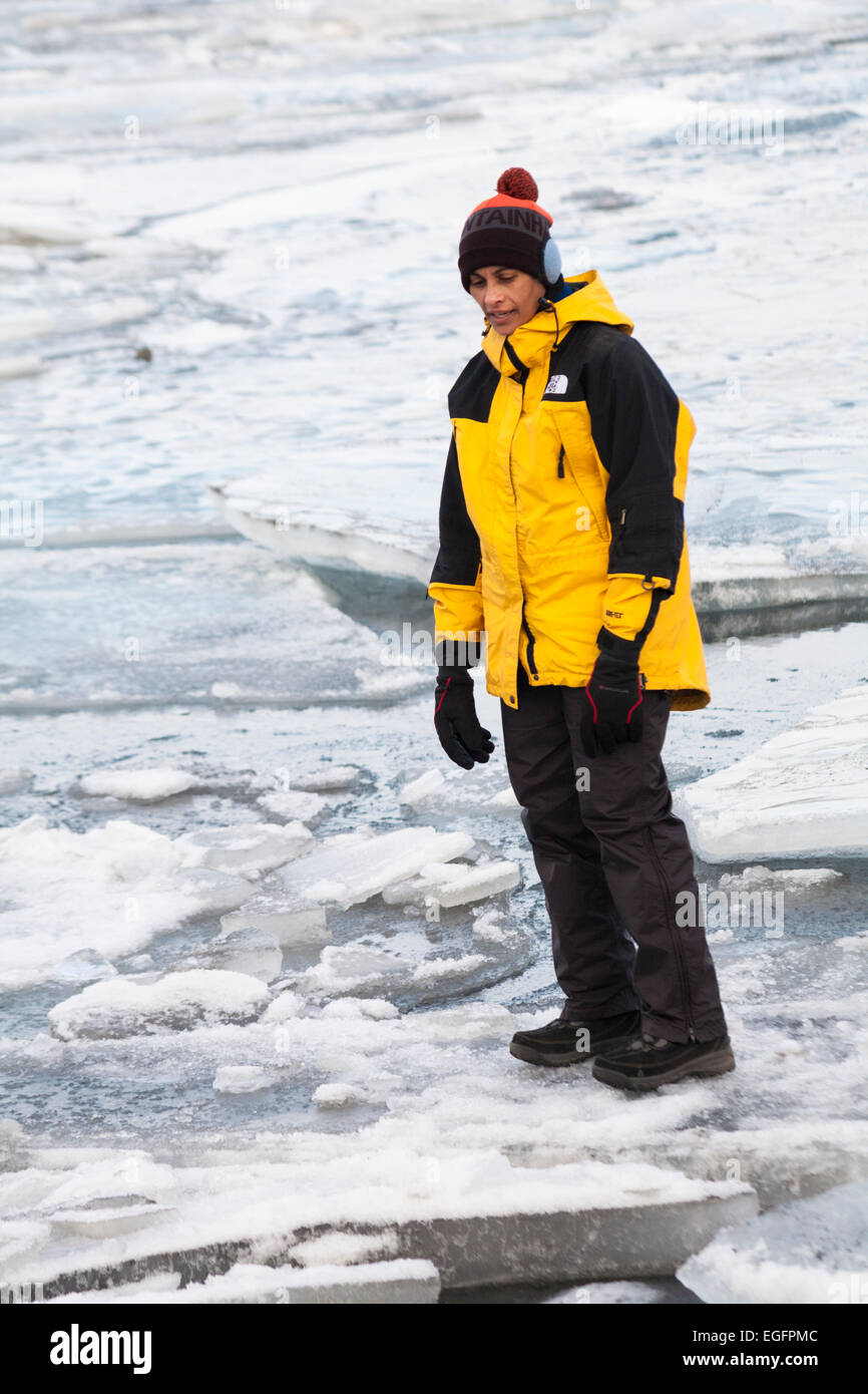 Standing on ice hi-res stock photography and images - Alamy