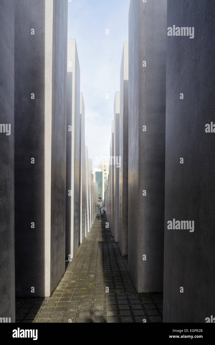Berlin jew memorial hi-res stock photography and images - Alamy